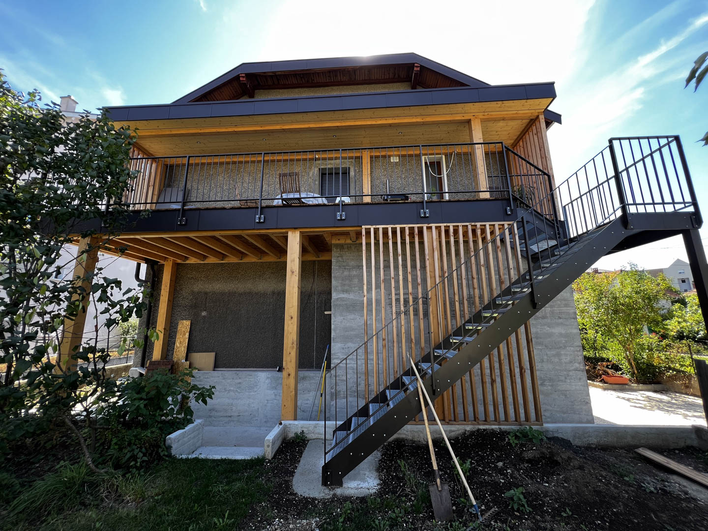 Terrasse en hauteur - alpinehabitat